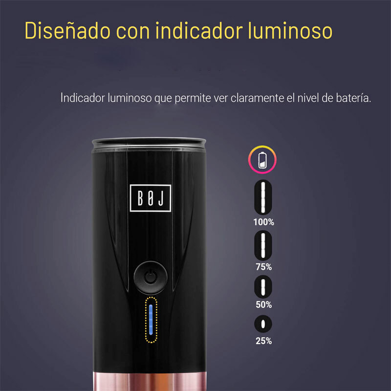 Cemevisa - Cafetera portátil Boj Giro Blanca